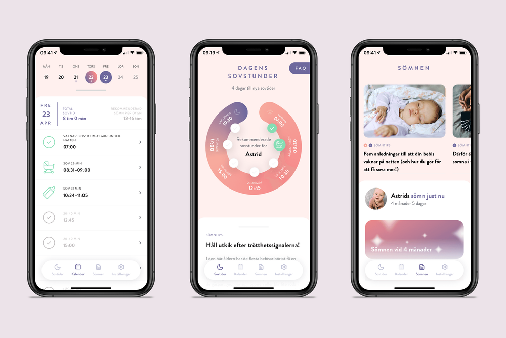 One of Sweden's top downloaded apps in 2021 - BabyNaps